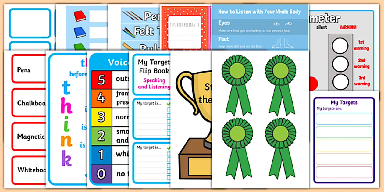 Probationer Classroom Set Up Pack Second Level - Twinkl