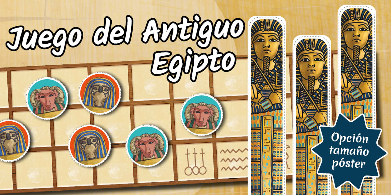 Juego de mesa: Senet - Juego del Antiguo Egipto