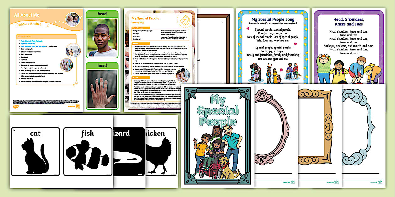 All About Me - My Special People Resource Pack (Ages 0-2)