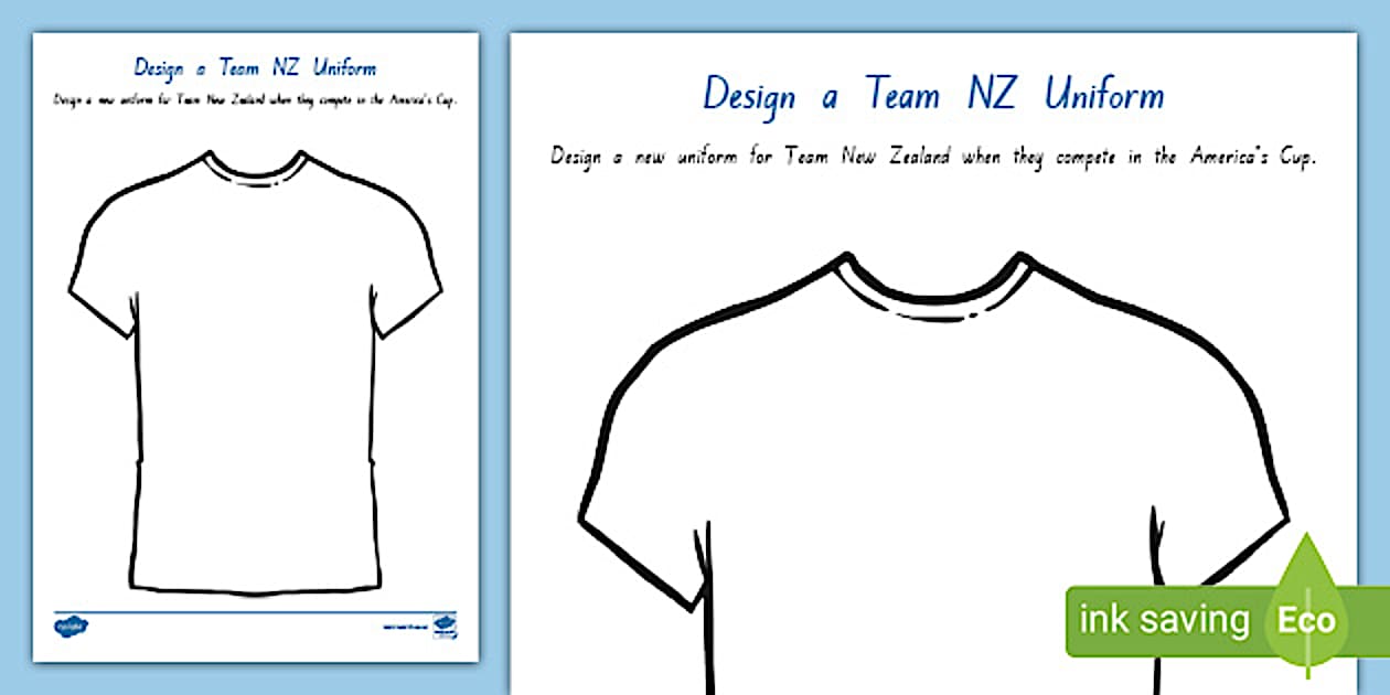 Editable Design a Uniform (teacher made) - Twinkl