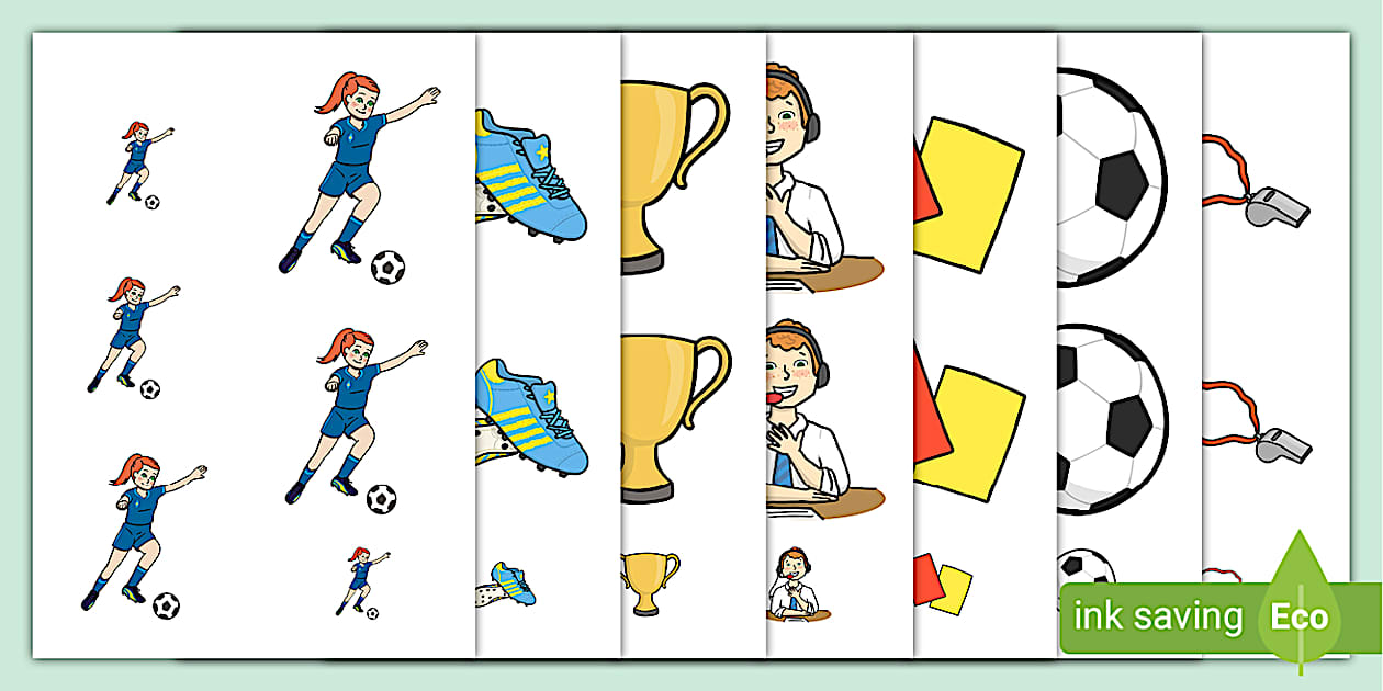 Football World Cup Size Ordering (teacher made) - Twinkl
