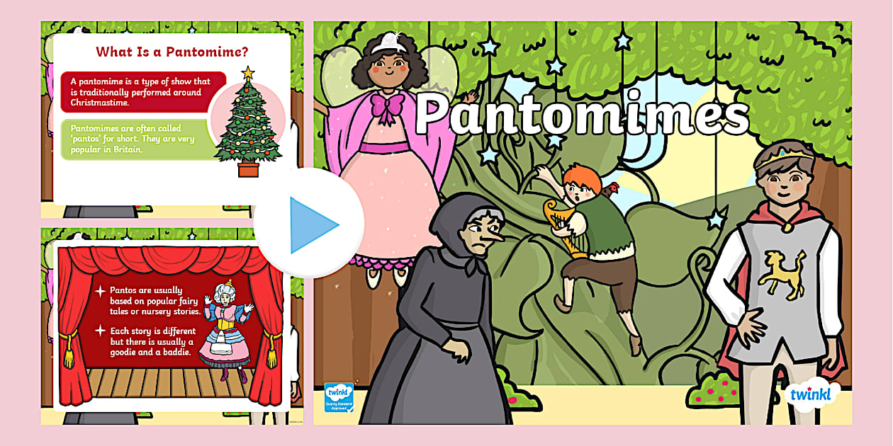 KS1 Pantomime PowerPoint (teacher made) - Twinkl