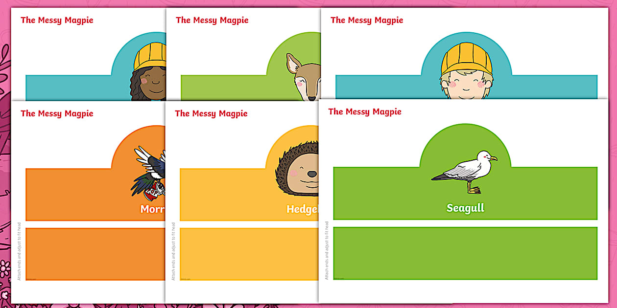 The Messy Magpie Role-Play Headbands