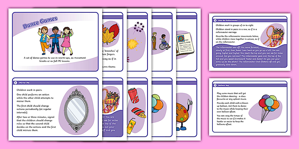 Dance Games for Kids - KS1 - Physical Education - Dance