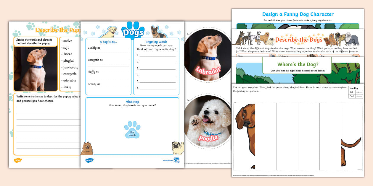 Dog Activity Pack - Twinkl - KS1 (teacher made) - Twinkl