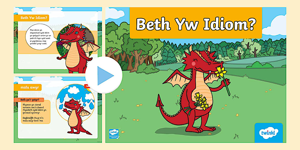 Pwêrbwynt Beth Yw Idiom? (teacher made) - Twinkl