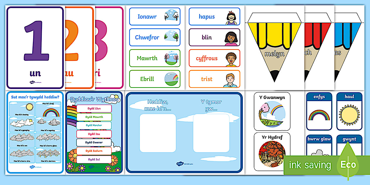 Welsh Language Resource Pack | Teacher-made by Twinkl