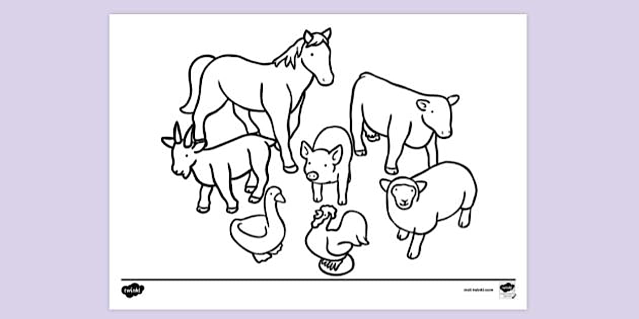 Animal Colouring | Colouring Sheets