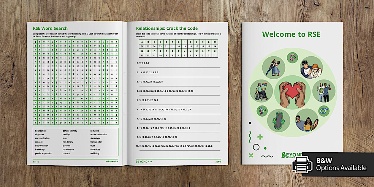 Welcome to RSE Booklet (teacher made) - Twinkl