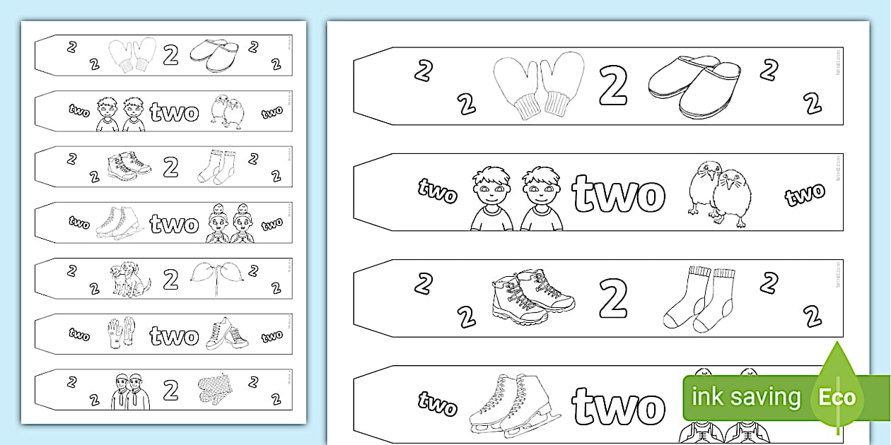 Twosday Paper Chain