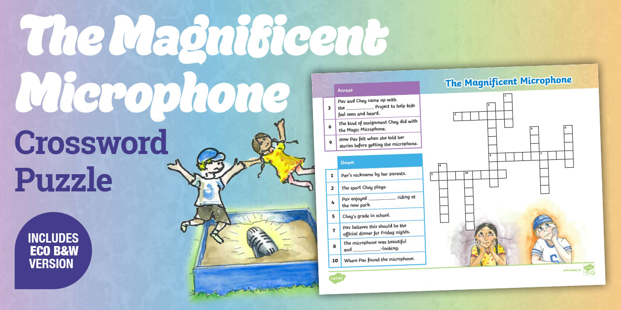 The Magnificent Microphone Crossword Puzzle