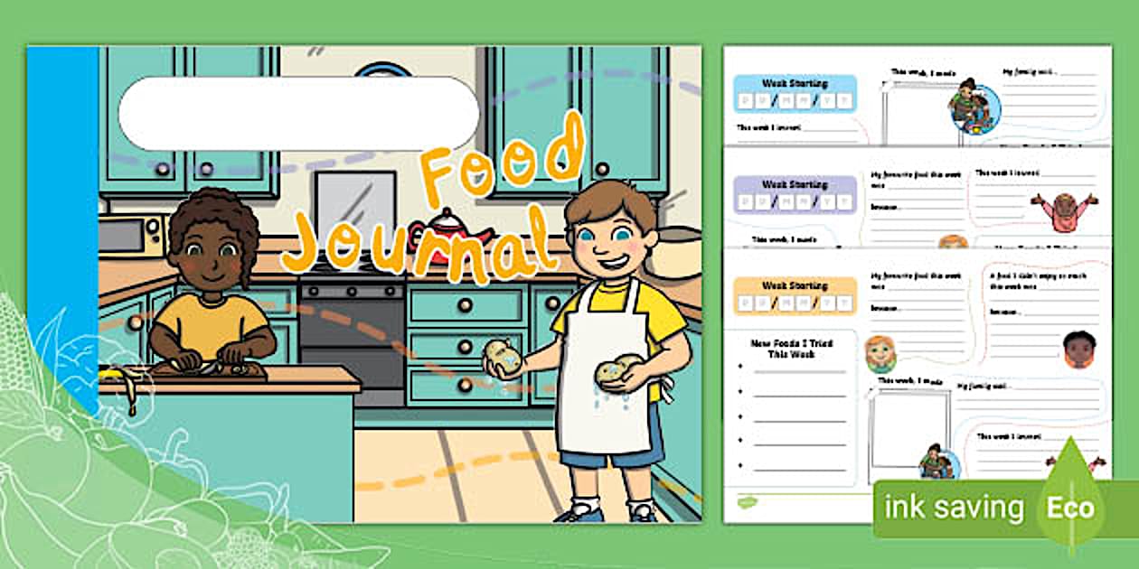 KS1 My Food Journal | Twinkl Yum (teacher made) - Twinkl
