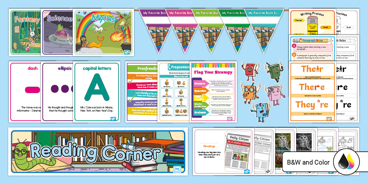 FREE English Language Arts Teaching Resources Taster Pack