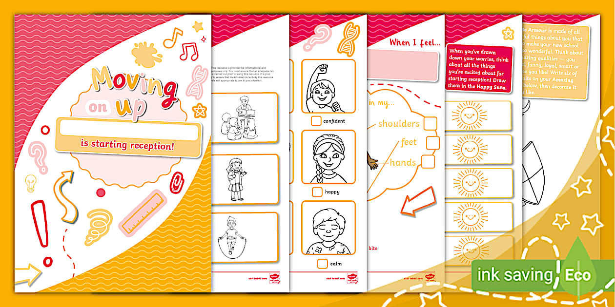 Activity Pack for Preschool to Reception Transition - Twinkl