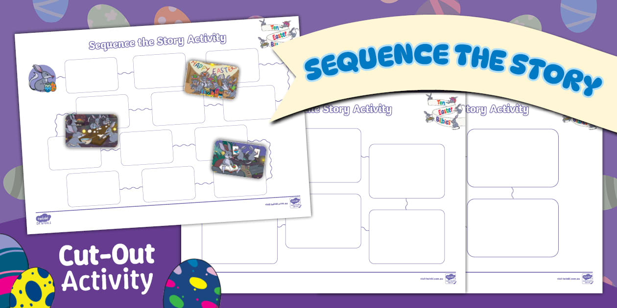 Ten Easter Bilbies - Sequence the Story Activity