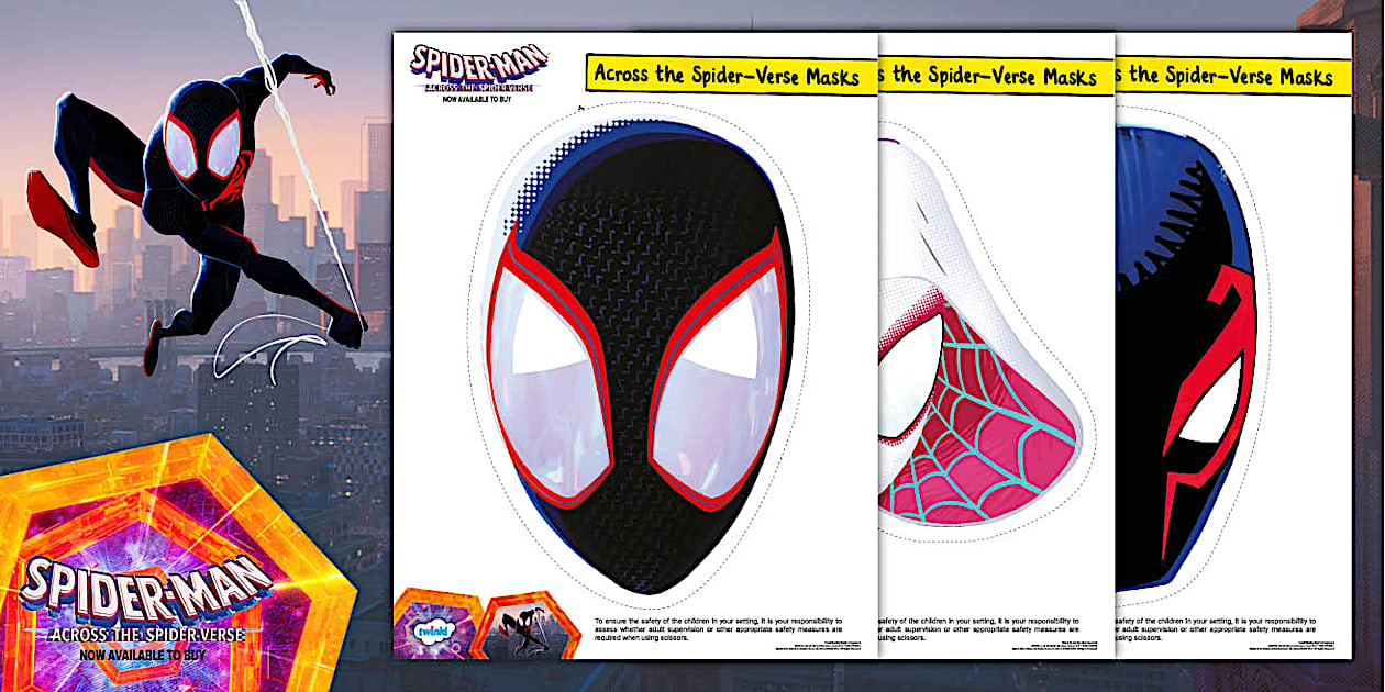 FREE! - Spider-Man: Dramatic Play Masks (teacher made)