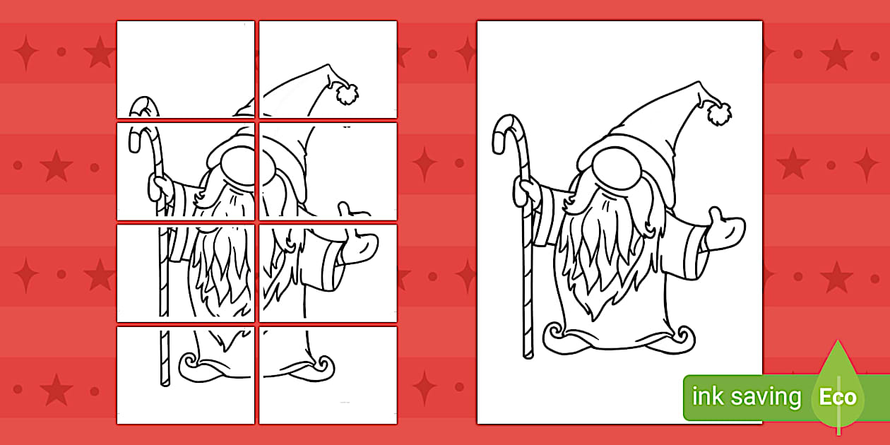 Extra Large Christmas Gonk (Teacher-Made) - Twinkl