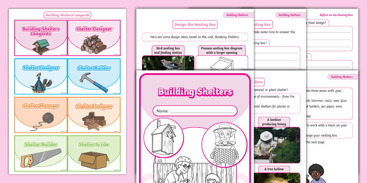 Building Shelters STEM Investigations (Teacher-Made)