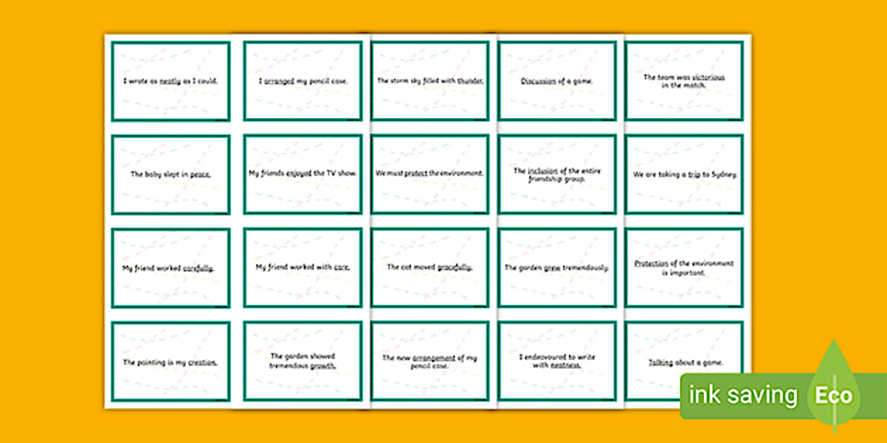 Nominalisation (teacher made) - Twinkl