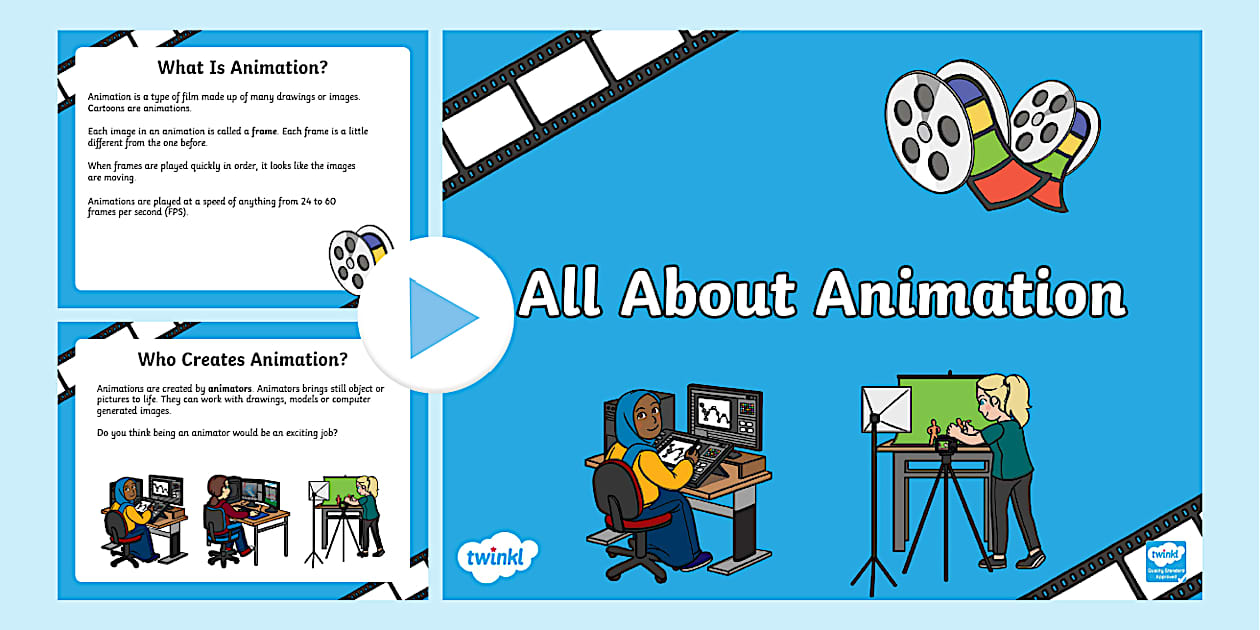 All About Animation PowerPoint (teacher made) - Twinkl