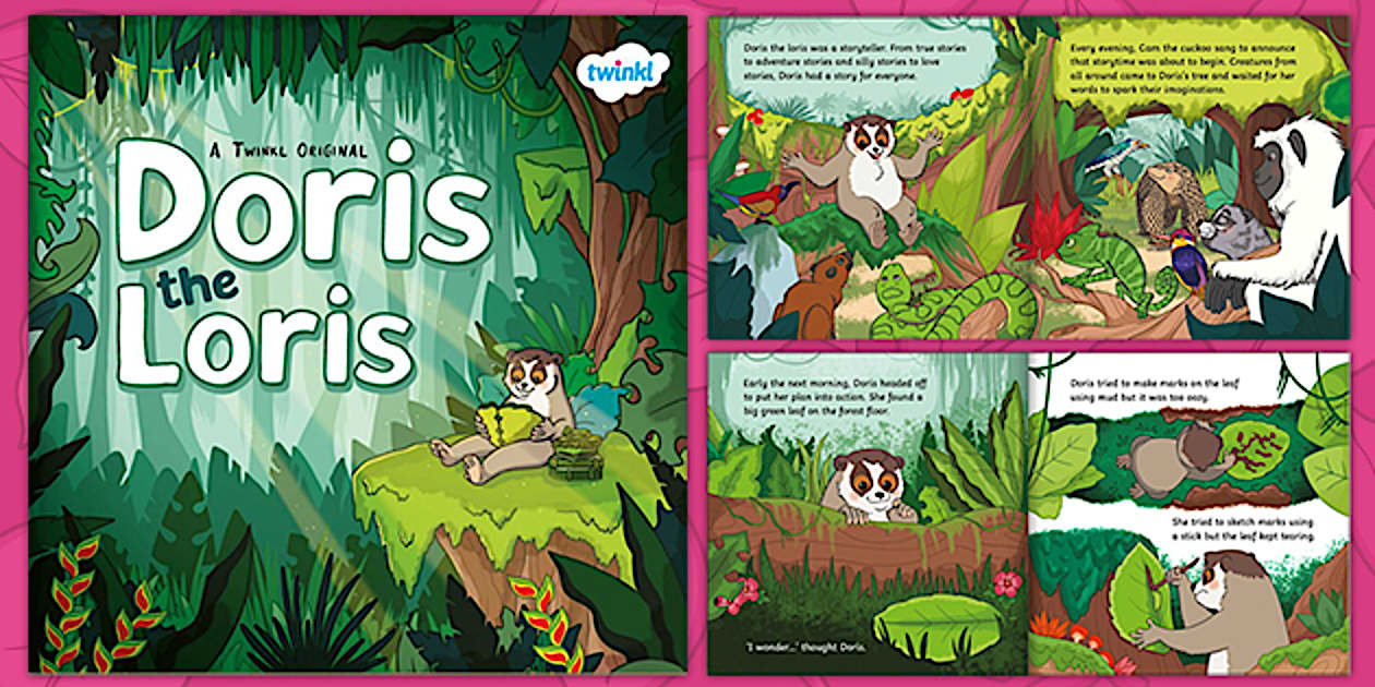Doris the Loris eBook (Teacher-Made) - Twinkl