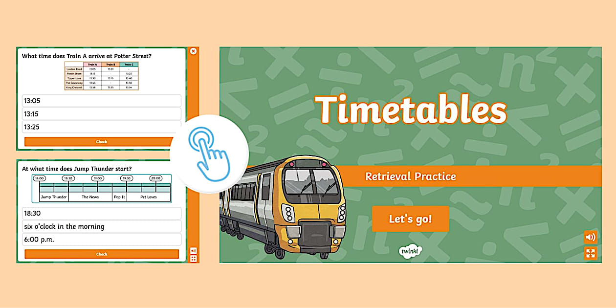 👉 Retrieval Practice: Timetables Maths Interactive Quiz
