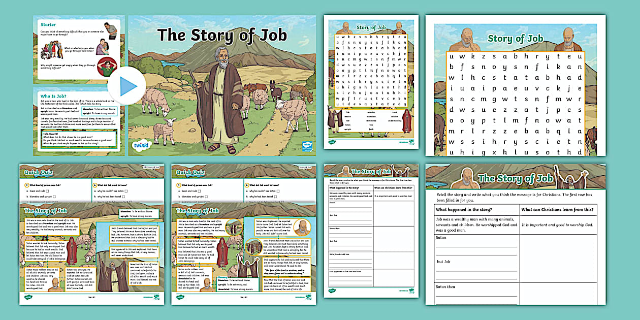 The Story of Job Teaching Pack | Twinkl | Religion | KS2