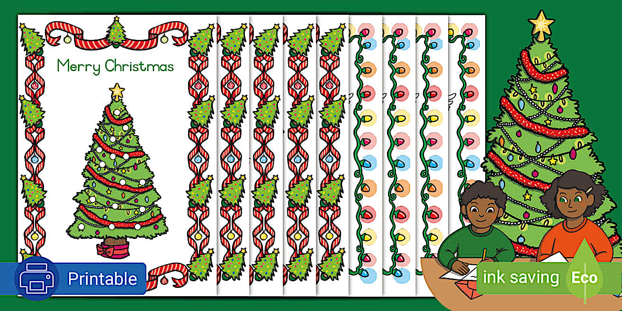 Dotty Christmas Cards (teacher made) - Twinkl
