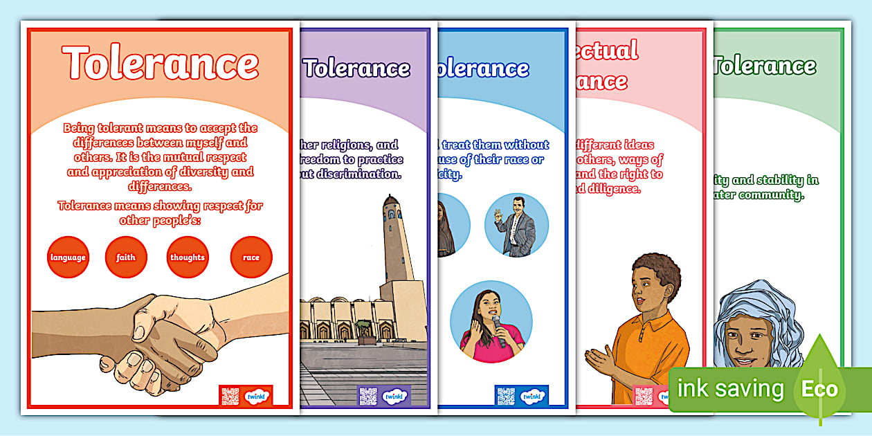 Tolerance in Qatar Display Posters (Teacher-Made) - Twinkl