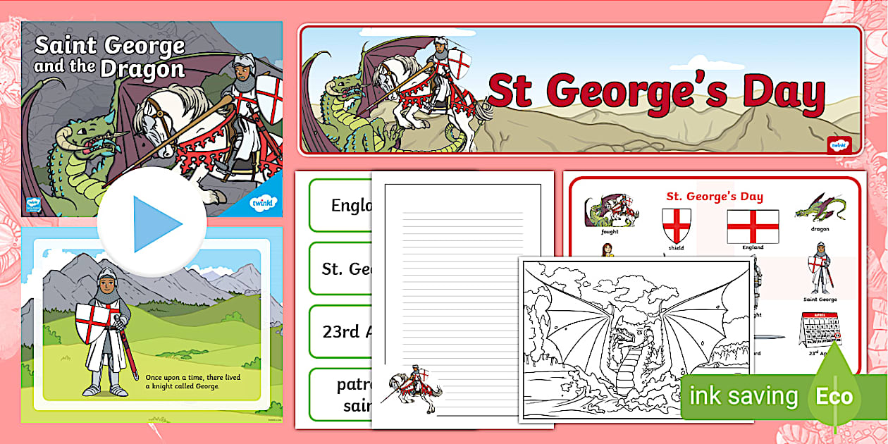 St Georges Day Resource Pack (teacher made) - Twinkl