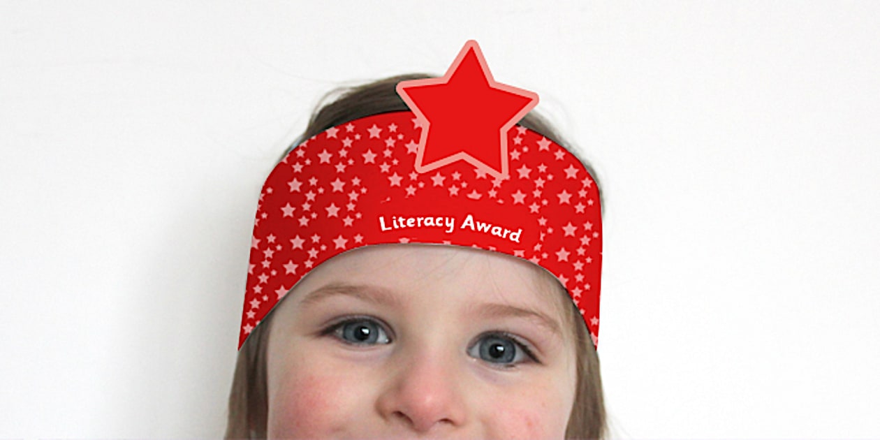 👉 Literacy Award Headbands (teacher made) - Twinkl