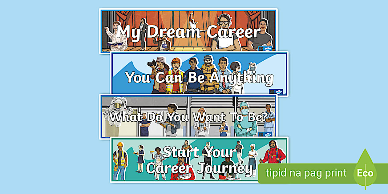 Career Month Banners | Grade 10 | Twinkl