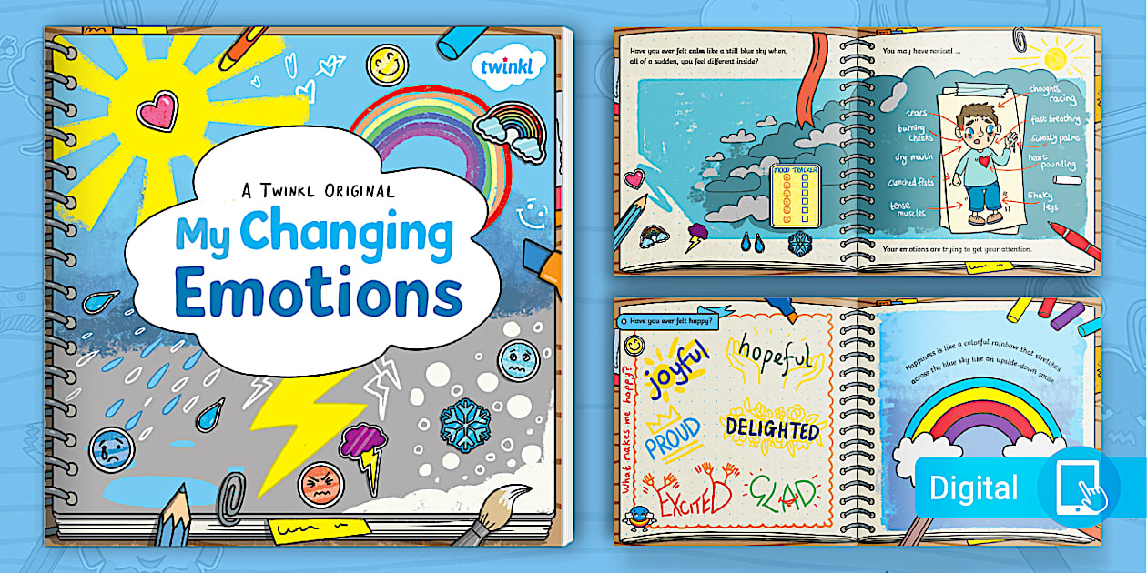 My Changing Emotions eBook (teacher made) - Twinkl