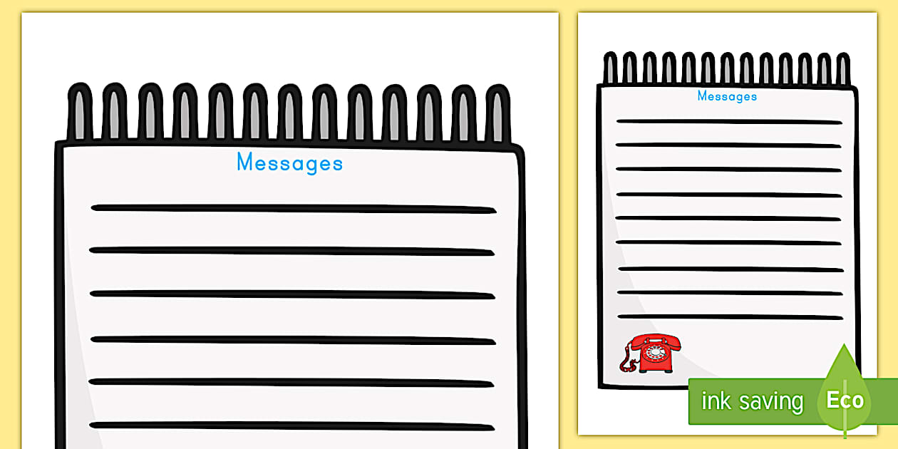 Pediatrician Telephone Messages Form (teacher made) - Twinkl