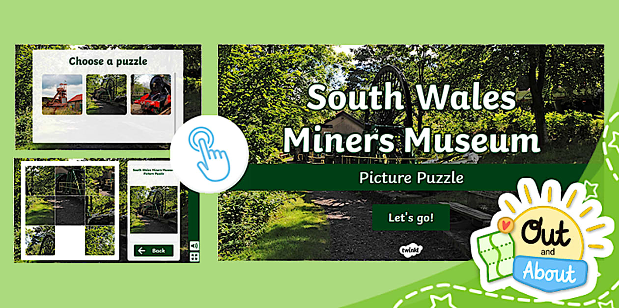 South Wales Miners Museum Picture Puzzle - Twinkl