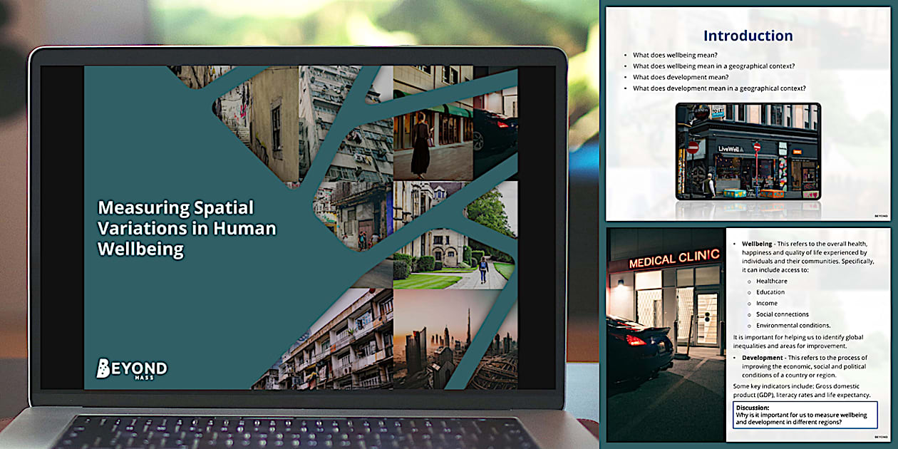 Measuring Spatial Variations in Human Wellbeing (PowerPoint)