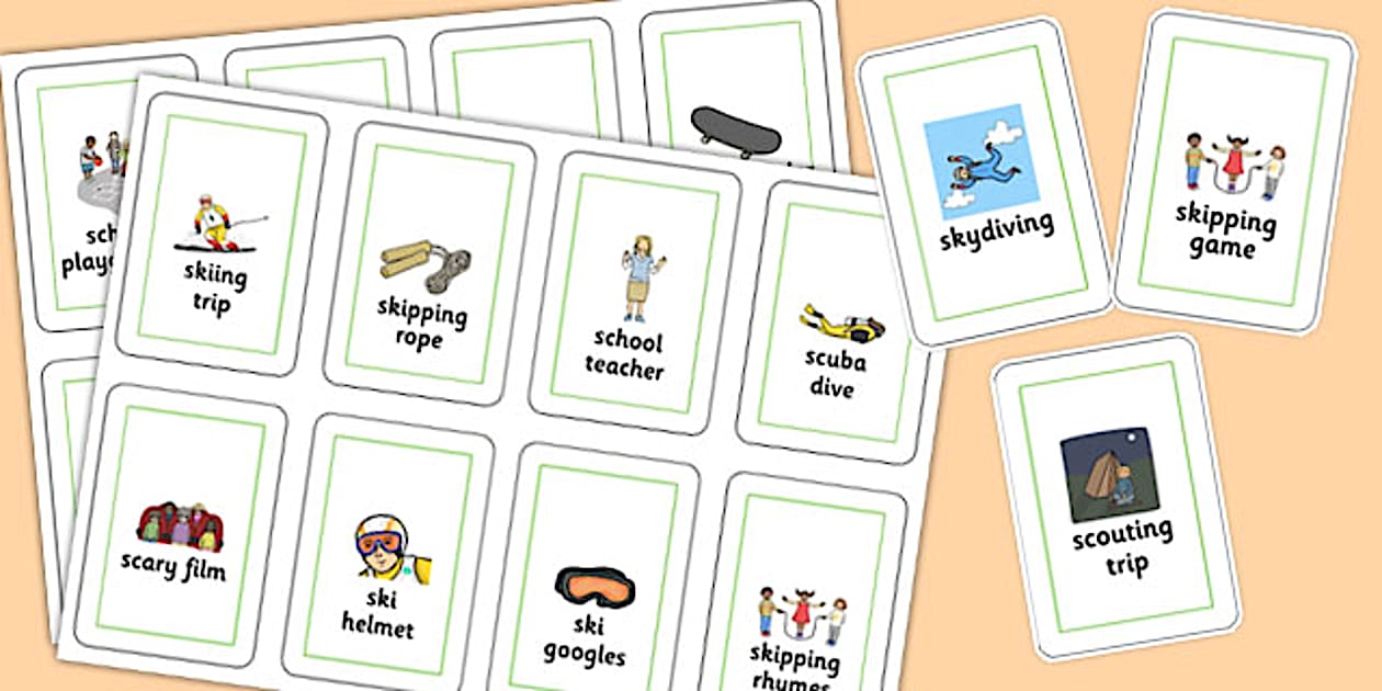 Three Syllable SC/SK Flash Cards (teacher made) - Twinkl
