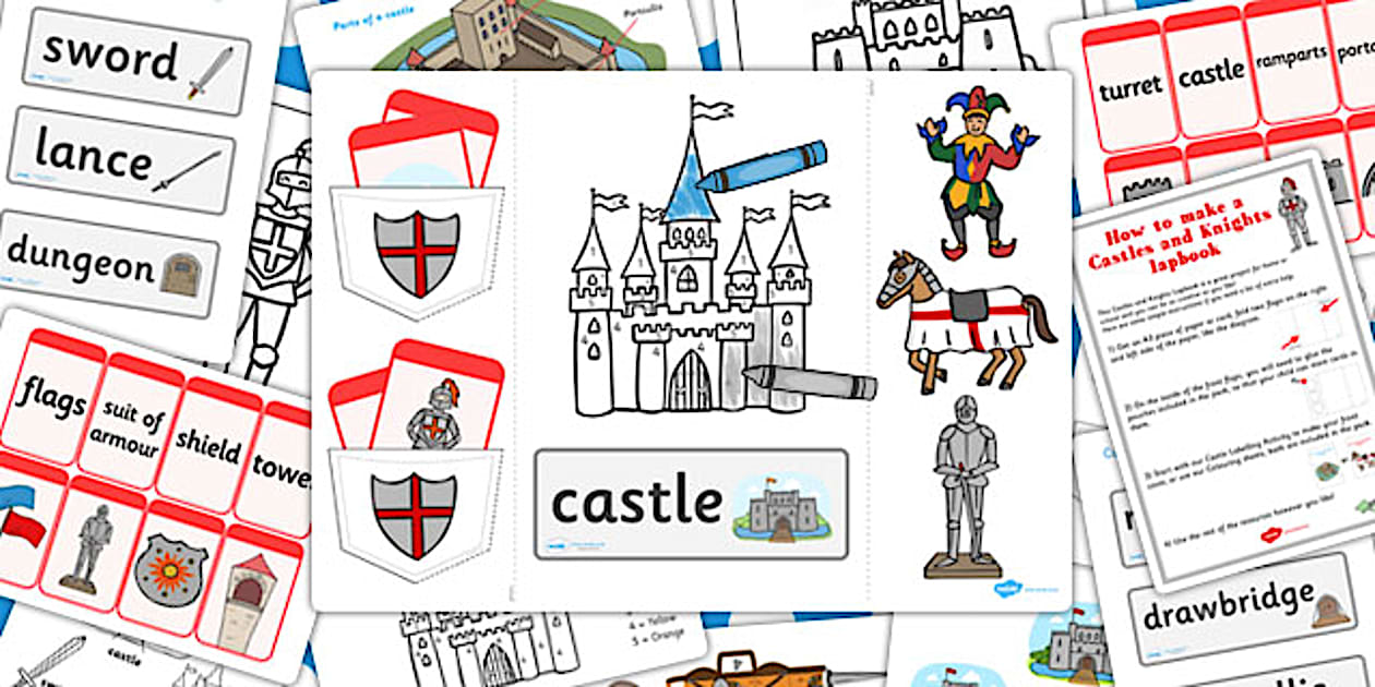 Castles and Knights Lapbook - Home Education Resources