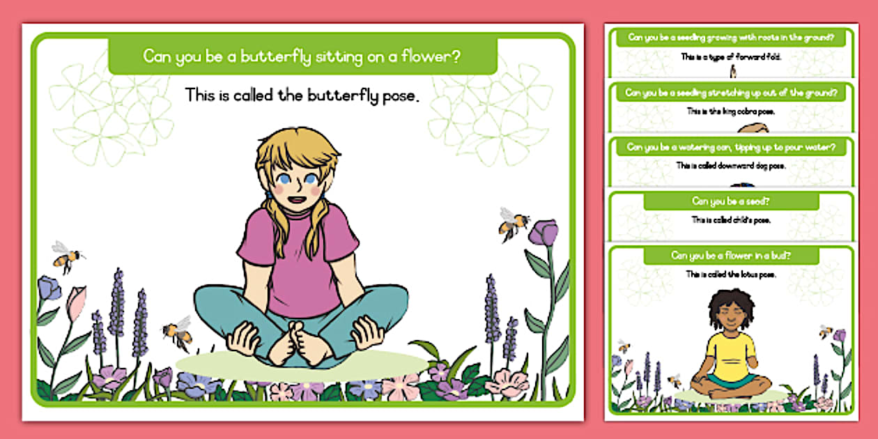 Foundation Phase Life Skills - Plants - Yoga Cards