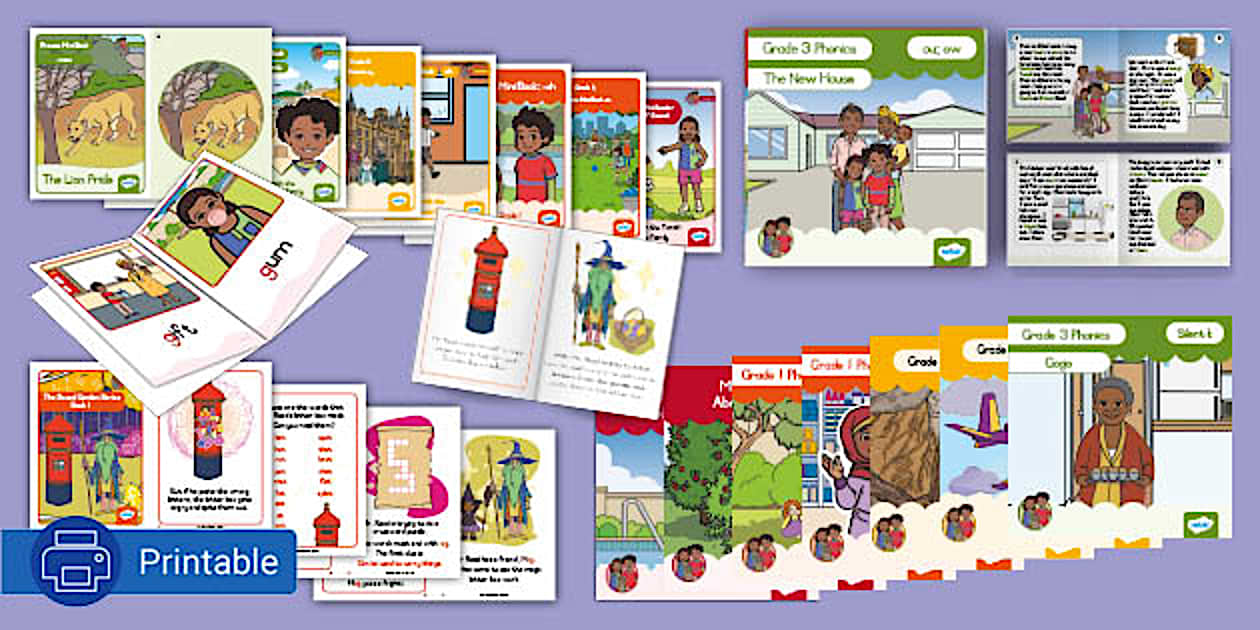 Phonics Reading Taster Pack - Teaching Resources - Twinkl ZA