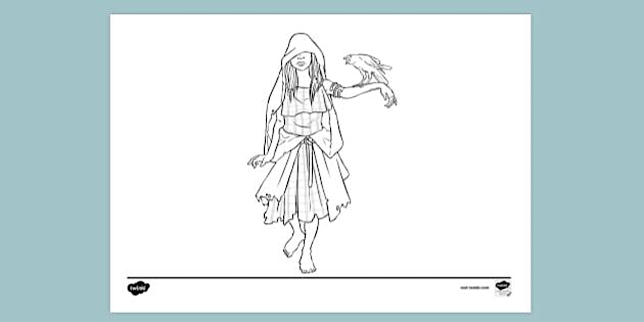 Macha Colouring | Colouring Sheet (Teacher-Made) - Twinkl