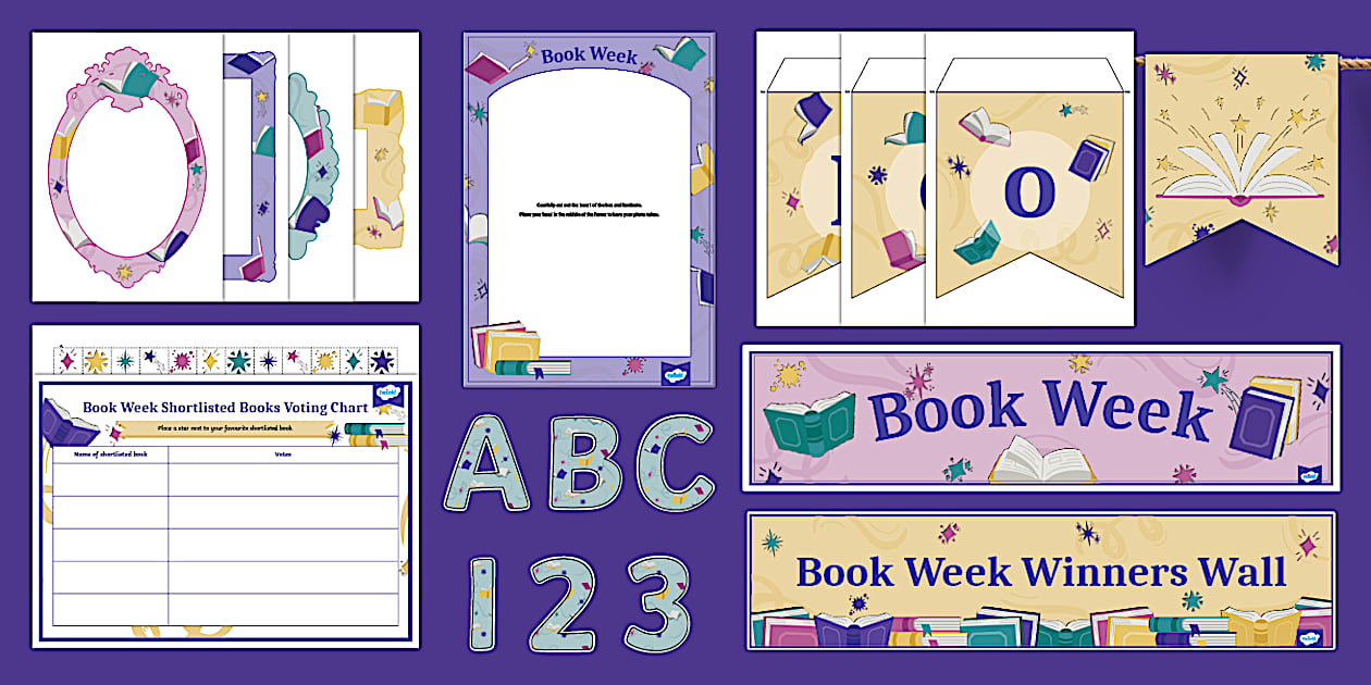 Book Week Display Pack Year 3-6 (teacher made) - Twinkl