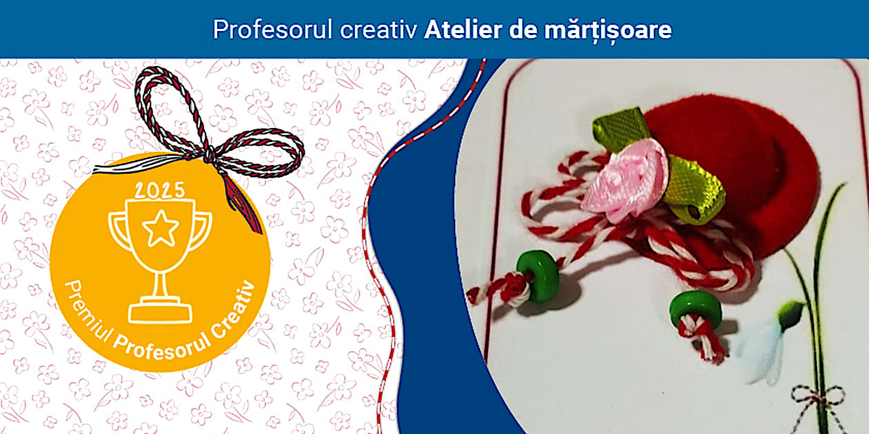 FREE! - Mărțișorul Pălărie: Popez Elena Ștefania Profesorul creativ