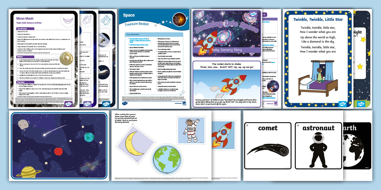 EYFS Space Resource Pack (Ages 0-2) | Twinkl (teacher made)