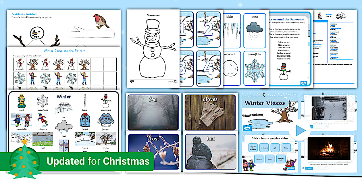 Winter Resources for Childminders | Twinkl Resources Pack