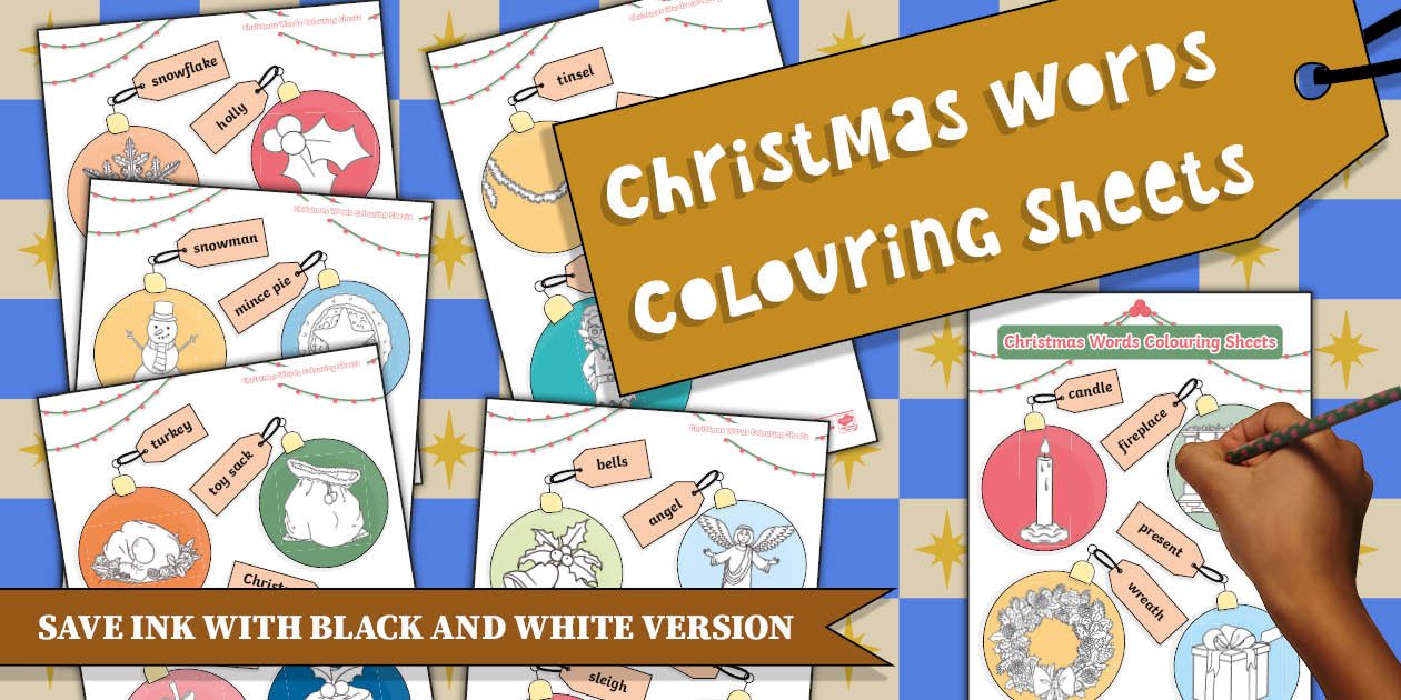Christmas Colouring Sheets