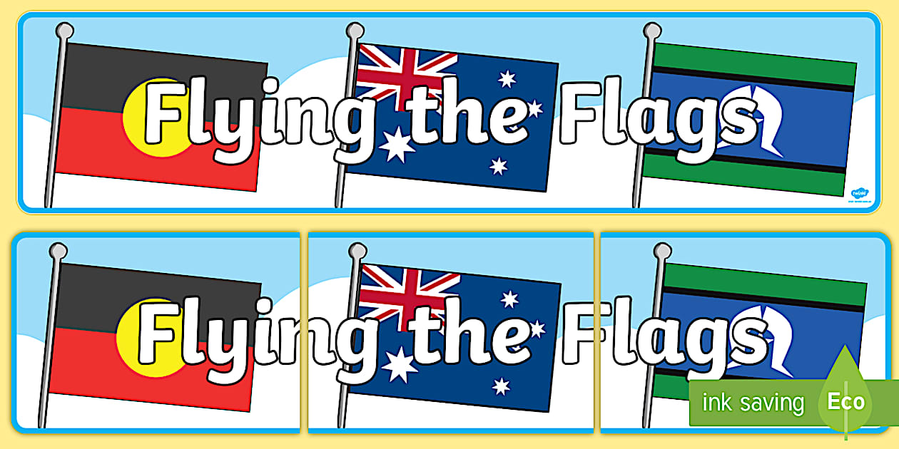 National Reconciliation Flags Display Banner (teacher made)