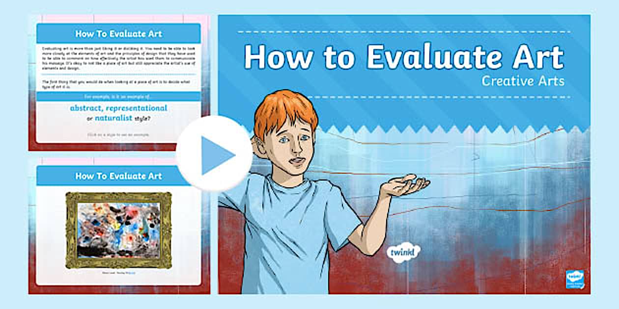 Artist Analysis Template | Art Evaluation | Twinkl Resource