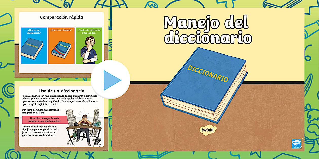 Juego interactivo: Manejo del diccionario
