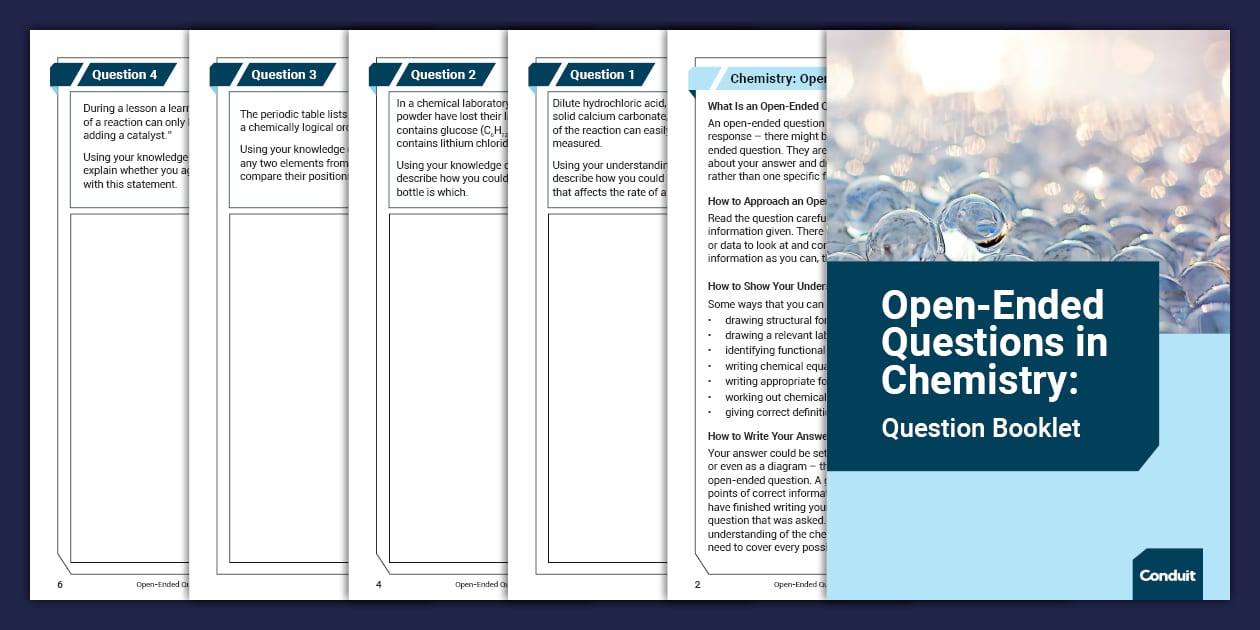 Chemistry Booklet | Twinkl Resources (Teacher-Made) - Twinkl